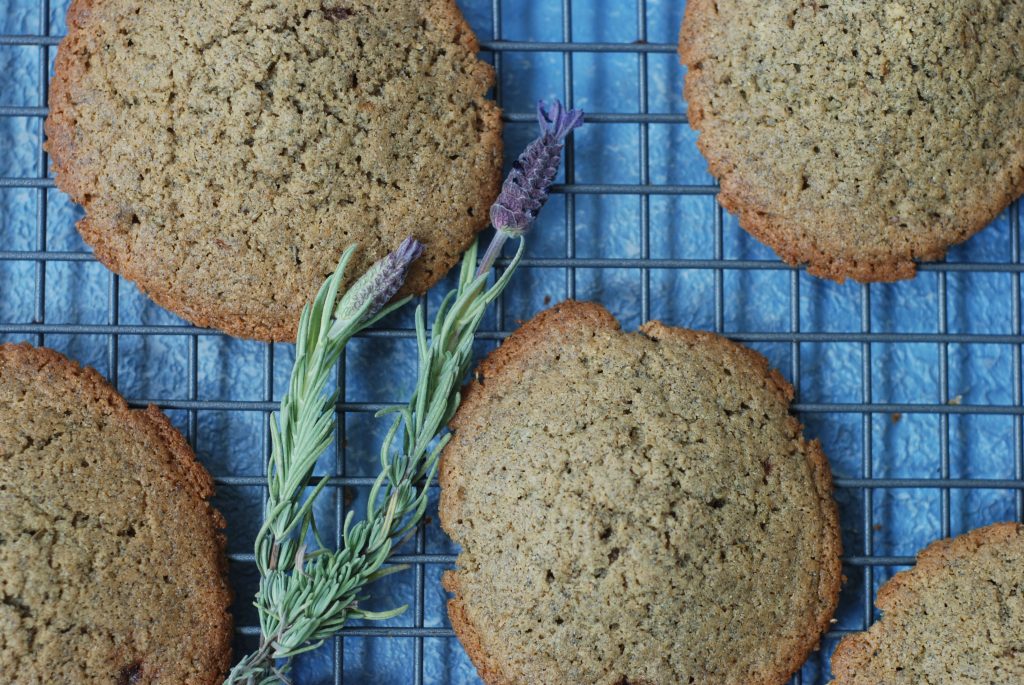 Lavender Blue Corn Cookies - Adrienne Katz Kennedy